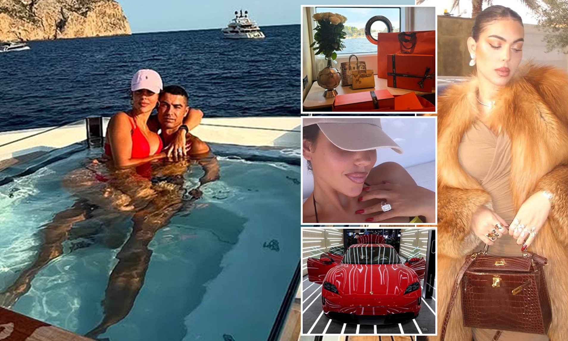 Ronaldo lavishes Georgina Rodriguez with £270K-worth of luxury gifts ...