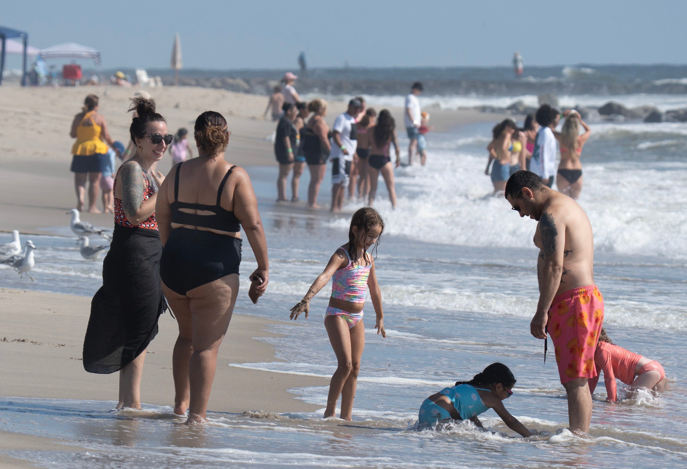 Why does the Jersey Shore's ocean look so blue right now? Blame wind