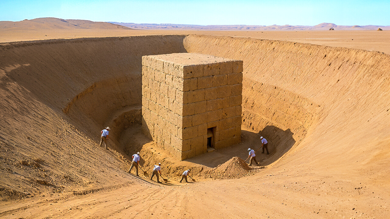 Archaeologists Spotted Strange 'Anomaly' Buried Near Giza Pyramids