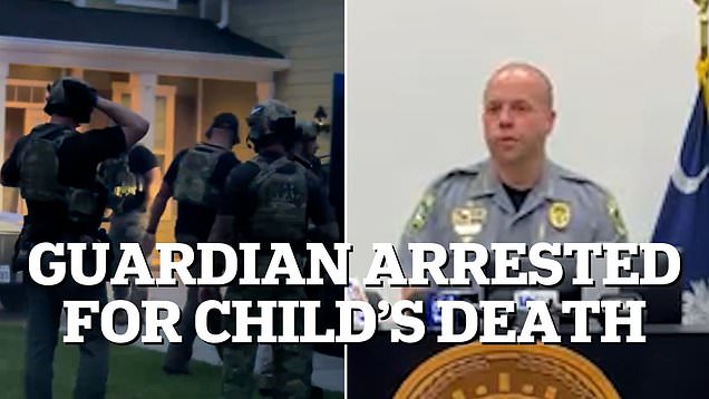 Police chief details arrest of guardian after child dies