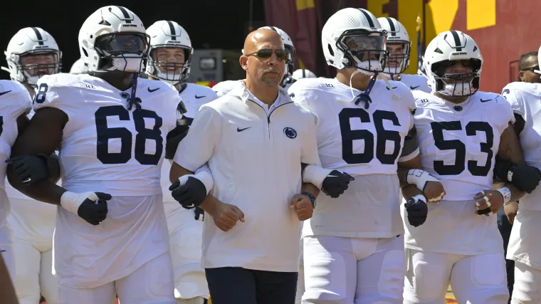 Penn State ranked a distant third in CFB rankings heading into 2025 season