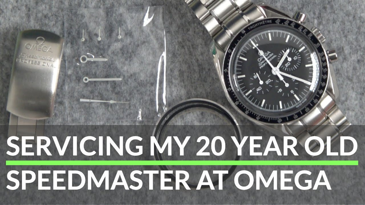 Servicing My 20+ Year Old Omega Speedmaster Experience & Cost