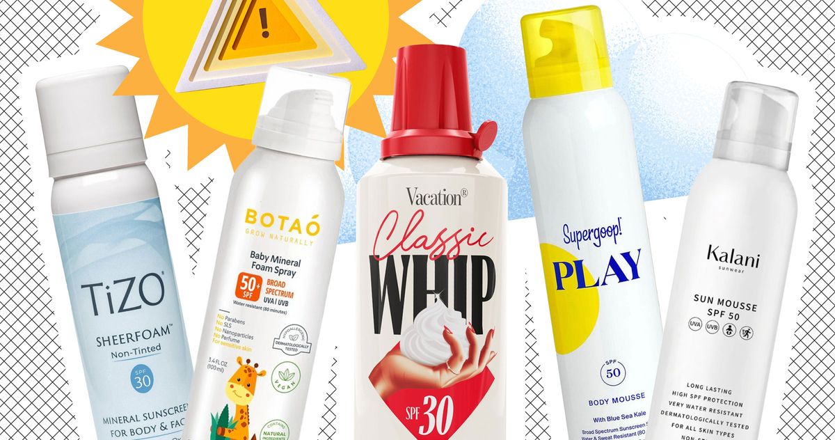 Your Favorite Mousse Sunscreen May Be Pulled Off Shelves … for Now