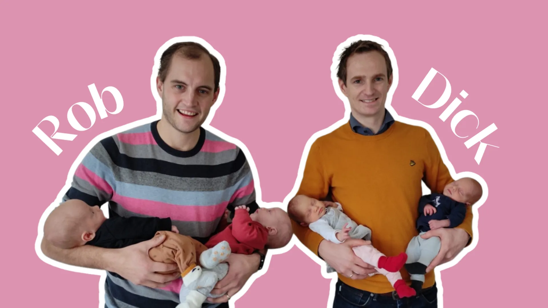 Tweelingpapa Rob werd voor gek verklaard: ‘Nóg een baby? Was ons gezin ...