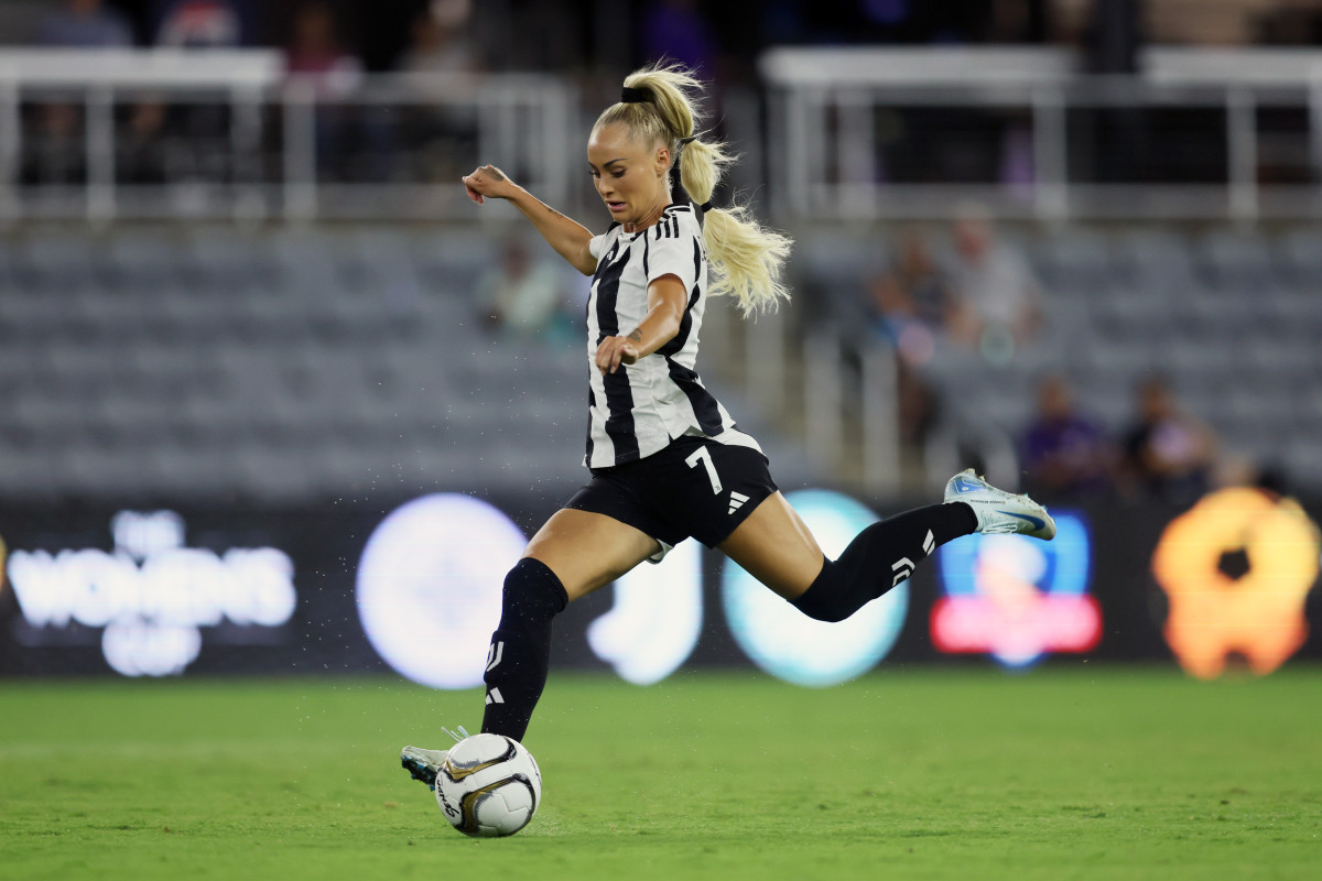Soccer Star Alisha Lehmann Wows With Swimsuit Outfit After Career Move