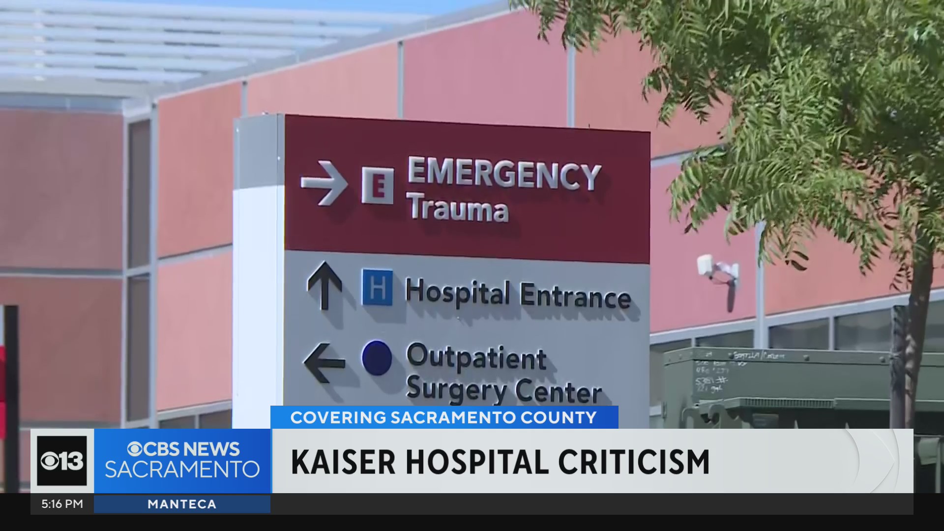 Sacramento sheriff calls out Kaiser claiming the hospital impeded in ...