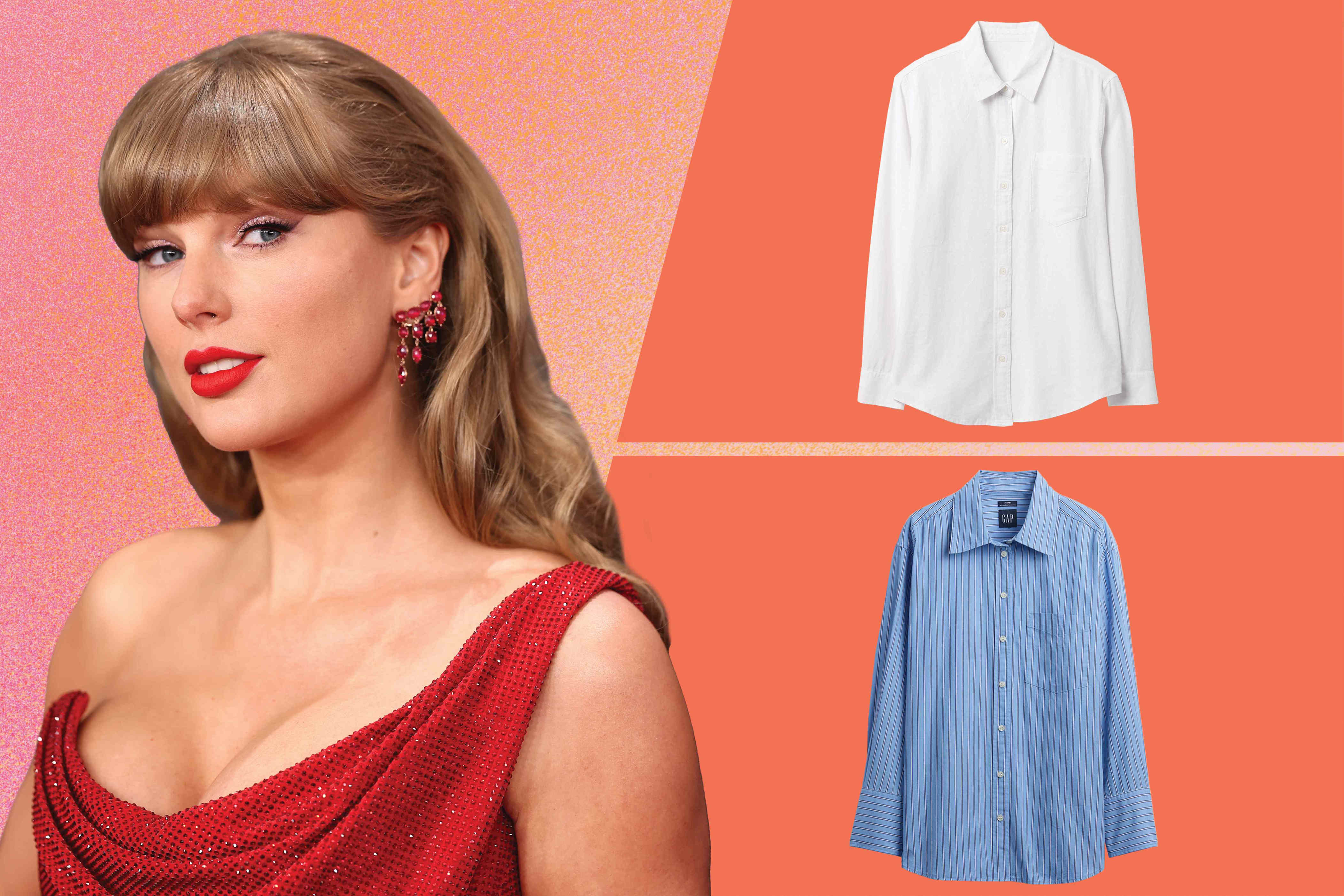 Taylor Swift’s Button-Down Shirt Will Never Go Out of Style—Shop These 12 More Affordable ...