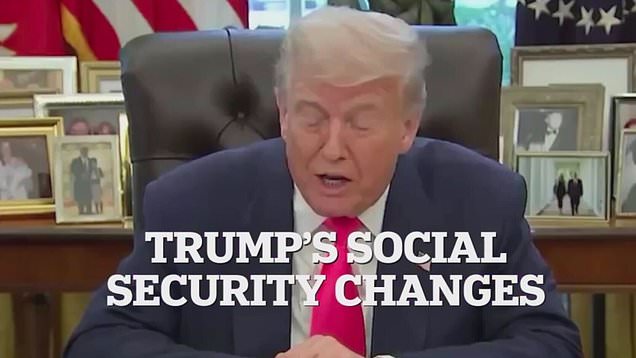 Trump announces removing illegal aliens off social security system