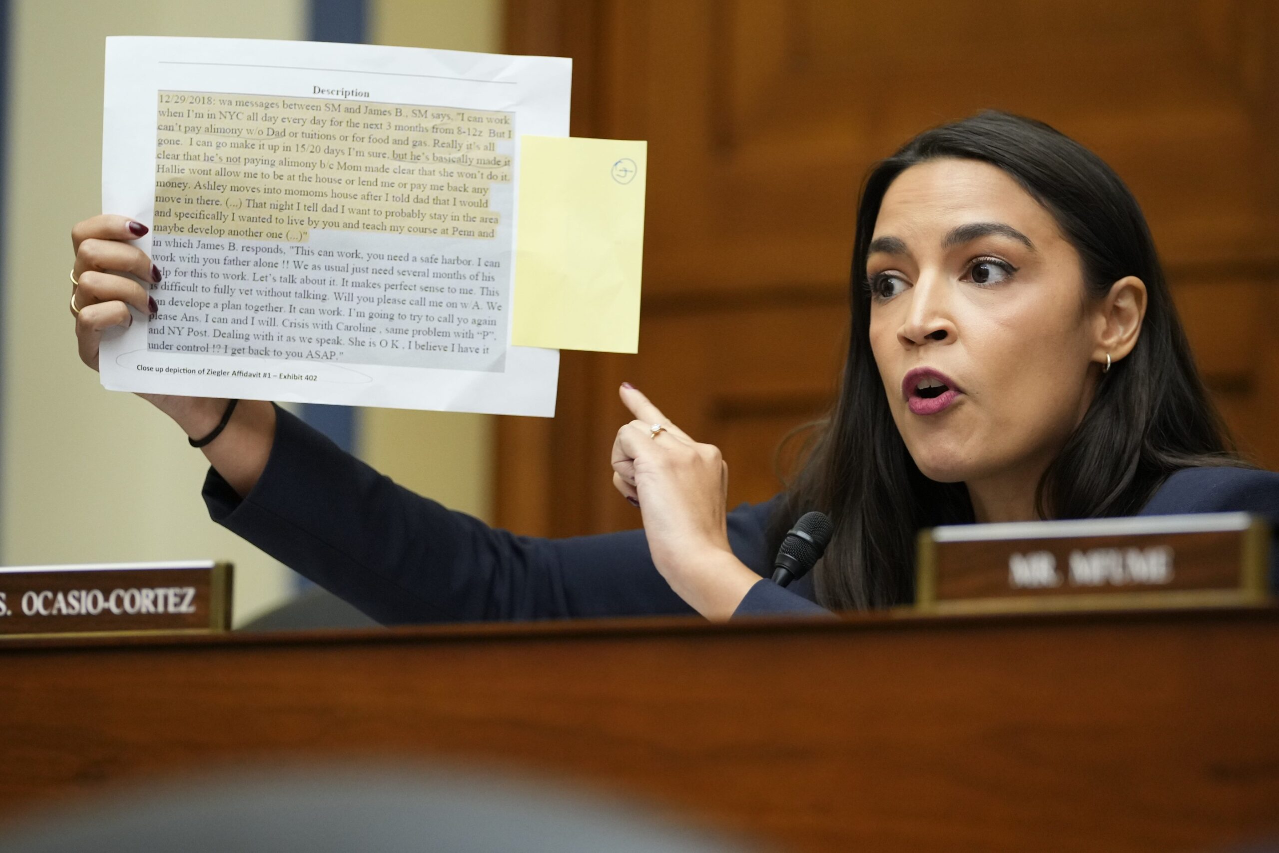 AOC Denies Staff Role Amid Alleged Antisemitism