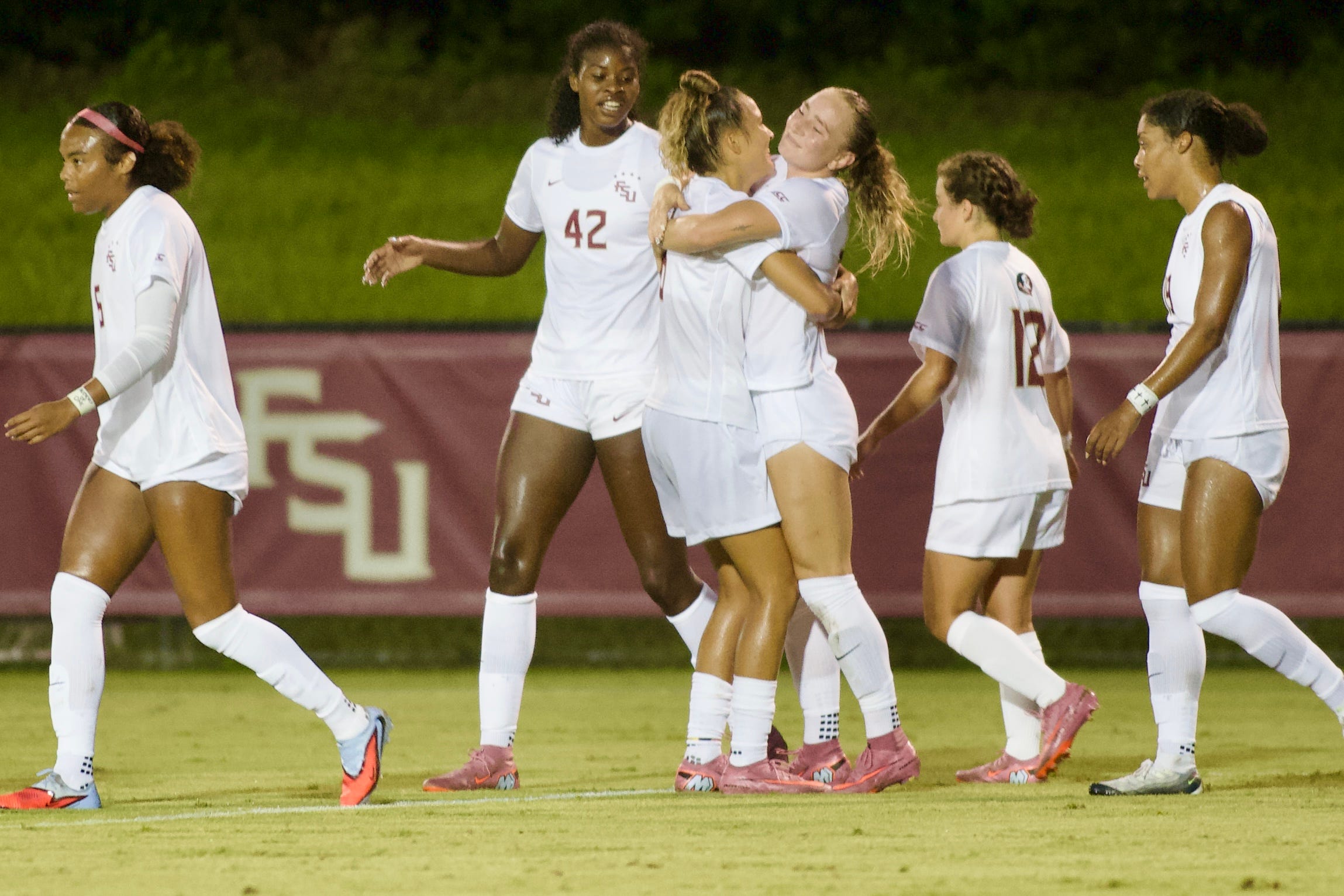 No. 7 Florida State soccer routes Stetson 7-0 behind five goal second half