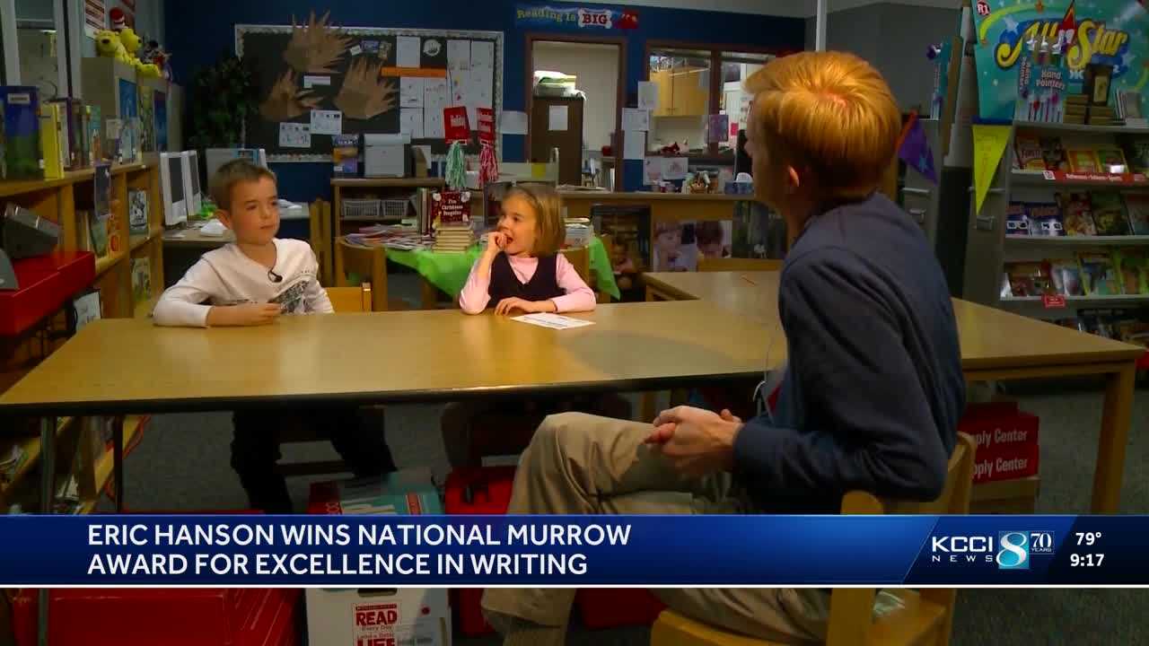 KCCI anchor, reporter Eric Hanson wins National Murrow Award