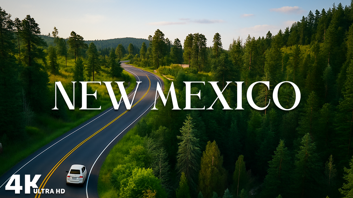 Across New Mexico – Scenic Relaxation Film in 4K