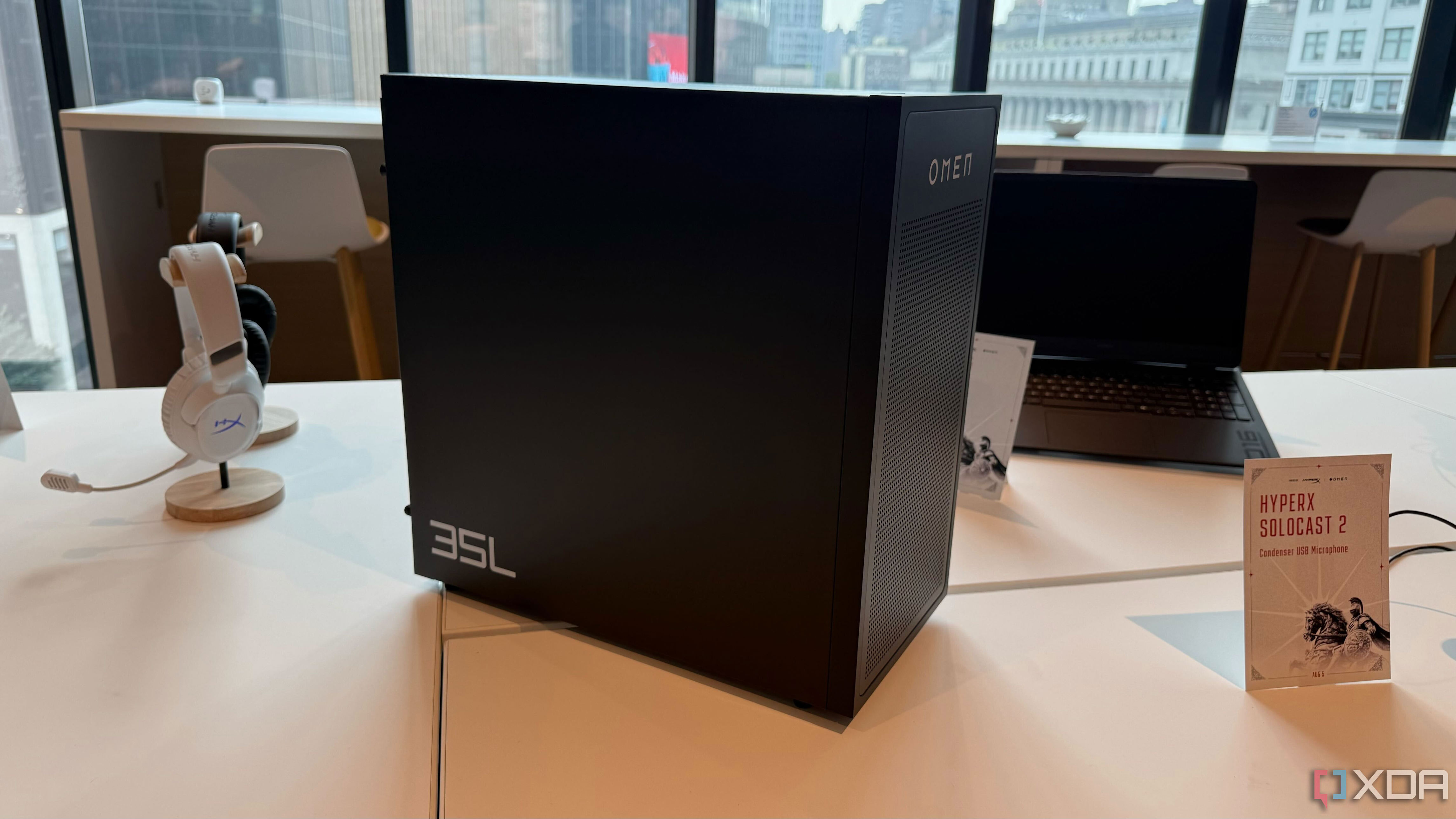 HP's Omen 35L Stealth minimal RGB could be the future of desktop design