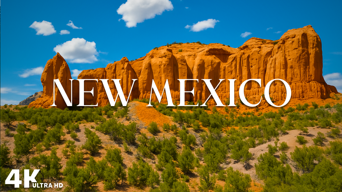 New Mexico Seen Differently – Aerial Views in 4K