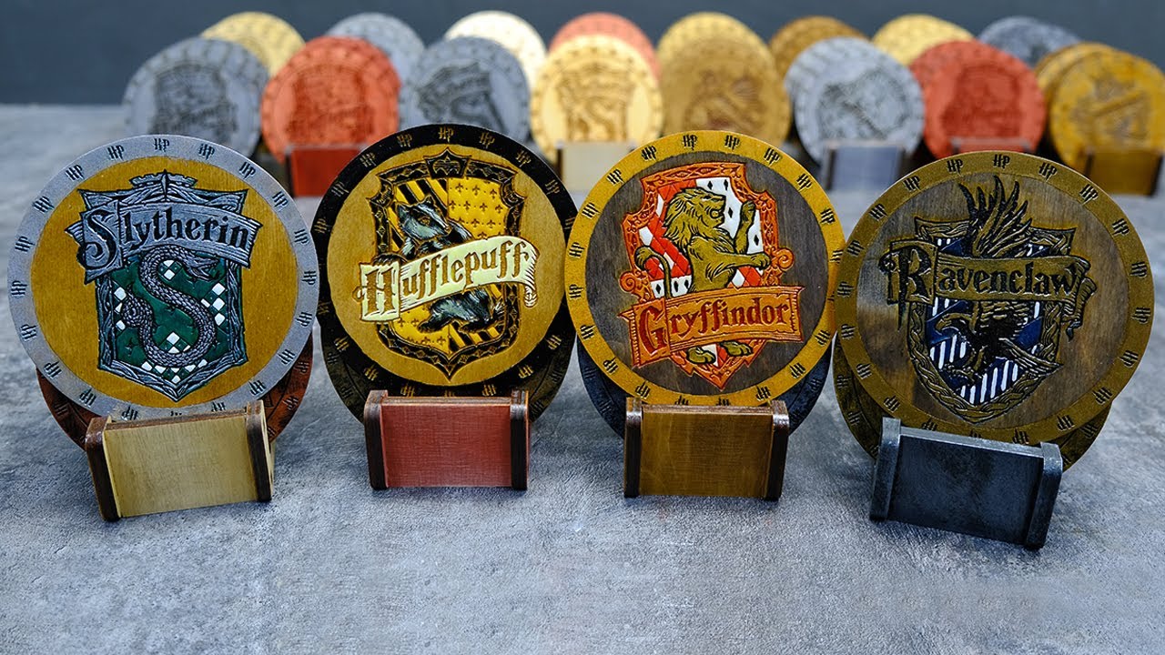 DIY laser cut wizard inspired gift craft