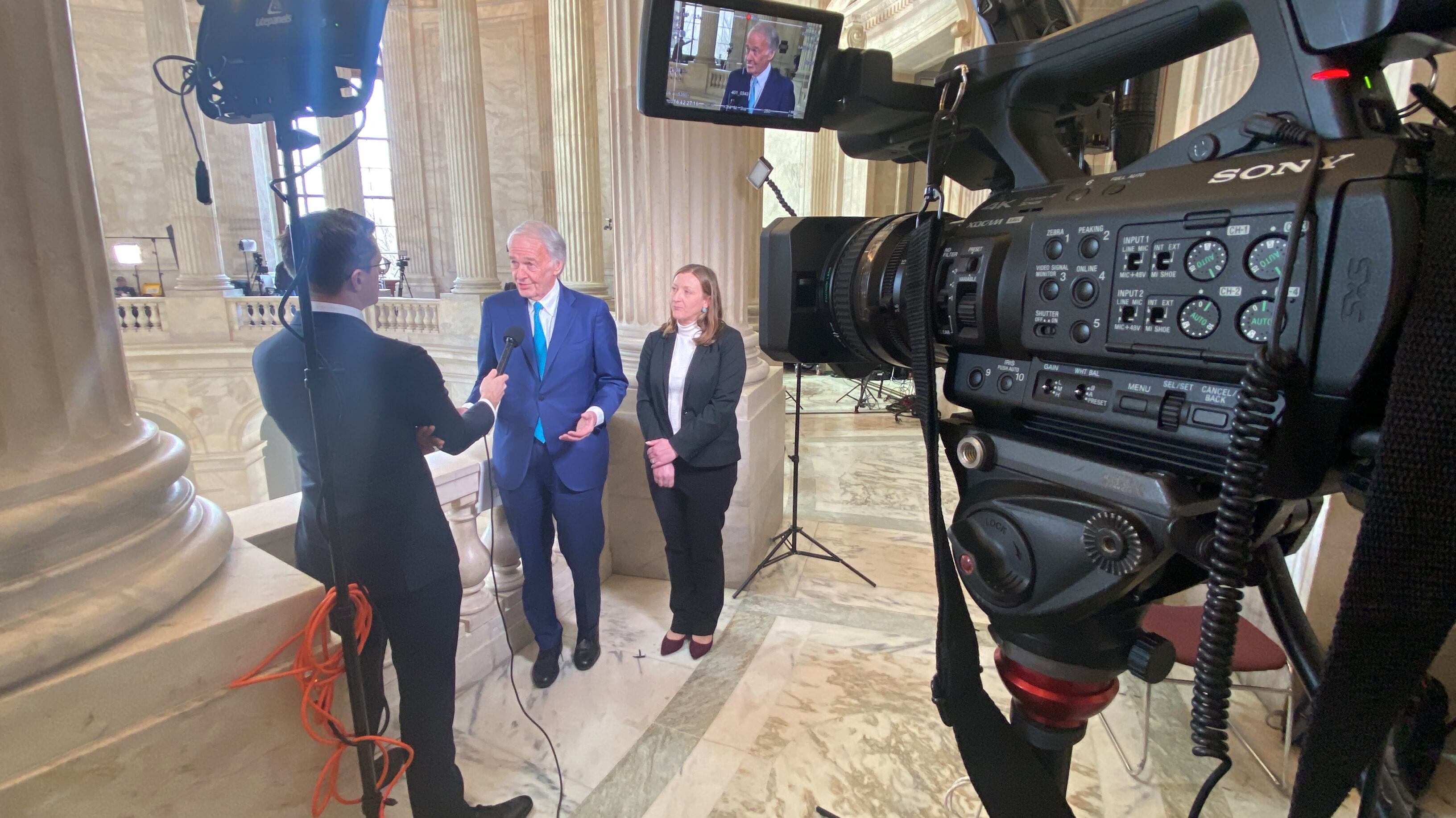 Senator Markey reacts to potential government shutdown