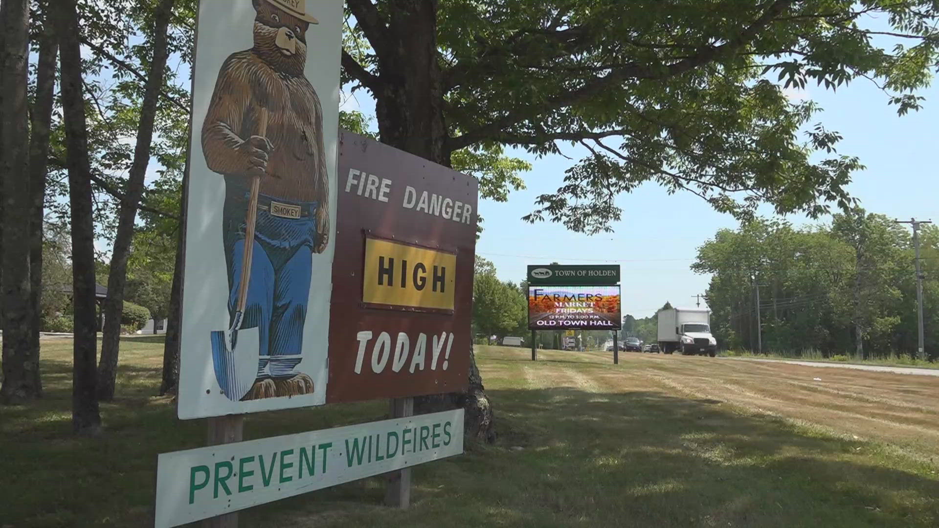 Maine towns implement open fire bans as dry weather and heat persist