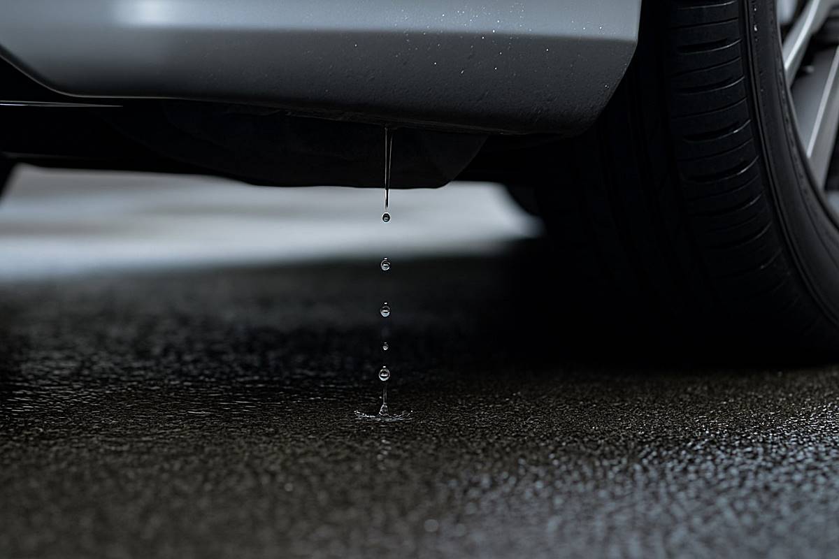 Water Dripping Under Your Car? Here’s When to Relax—And When to Panic