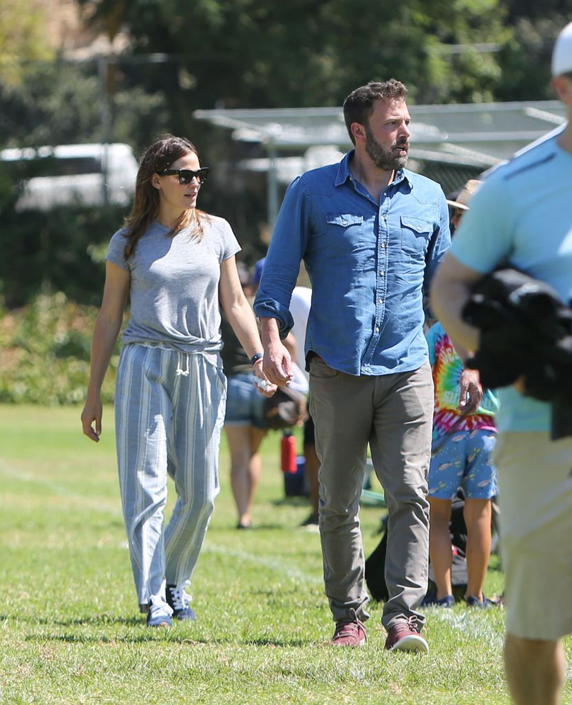 Fotos: Ben Affleck y Jennifer Garner llevan a su hija Violet a ...