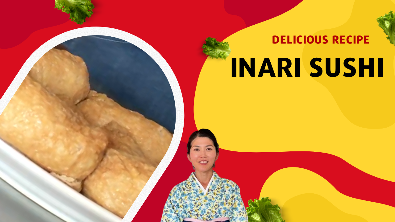 Inarizushi (Inari Sushi): Sweet & Savory Japanese Rice Pockets!
