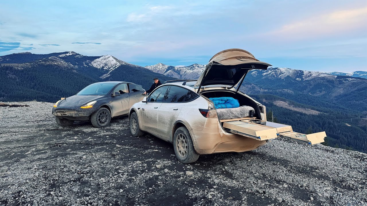 Turn Your Tesla Model Y into the Ultimate Camper with Fruble Expedition Kit