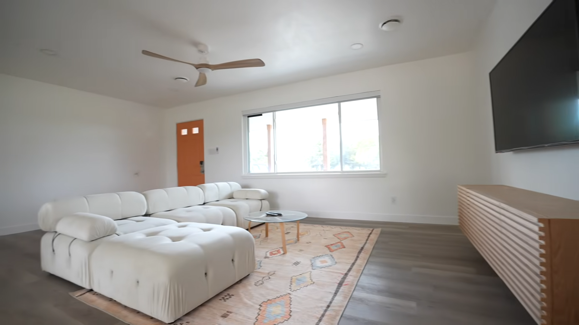 Open-Concept Living Room Transformation