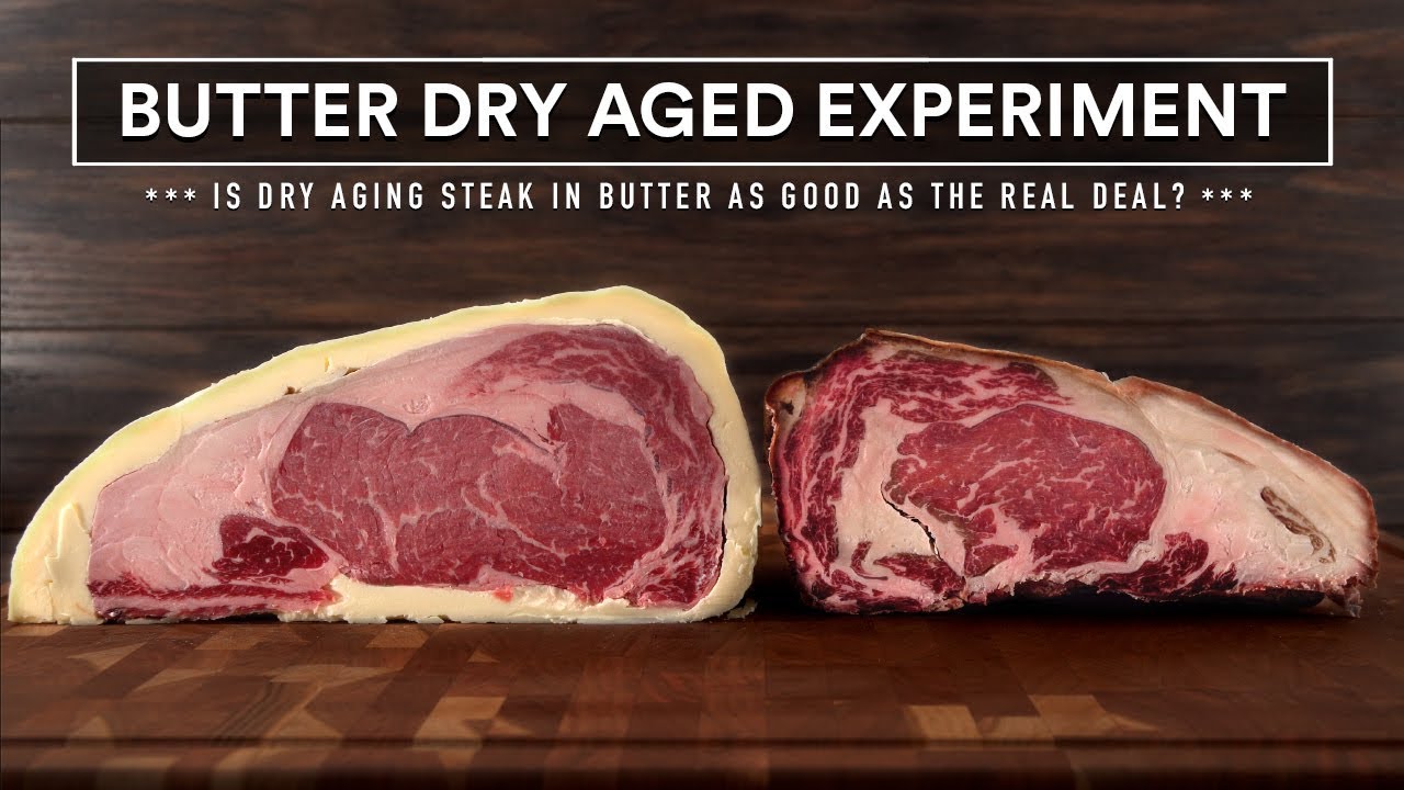 60 Days BUTTER DRY AGED Experiment vs Real Dry Aged Steaks!