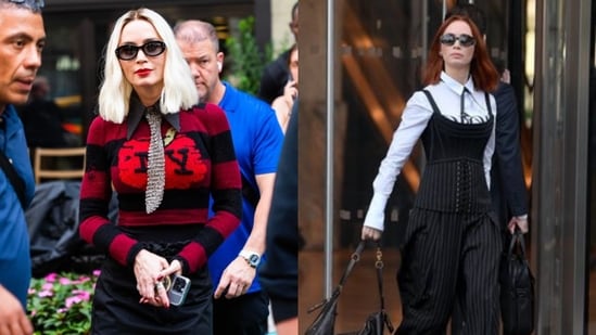 Emily Blunt’s bleach blonde locks for Devil Wears Prada 2 are dripping ...
