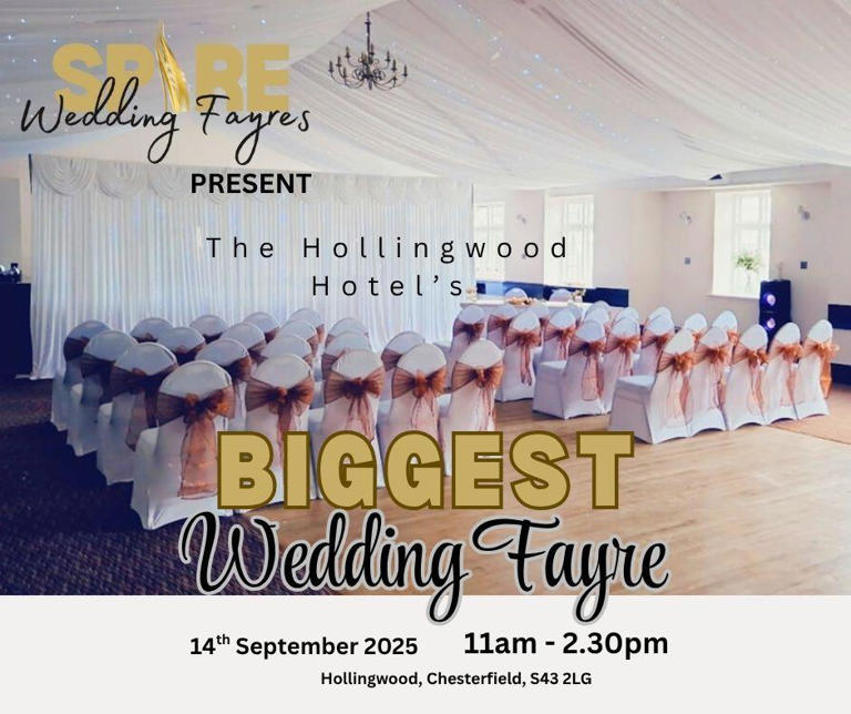 The Hollingwood, Chesterfield's Biggest wedding Fayre