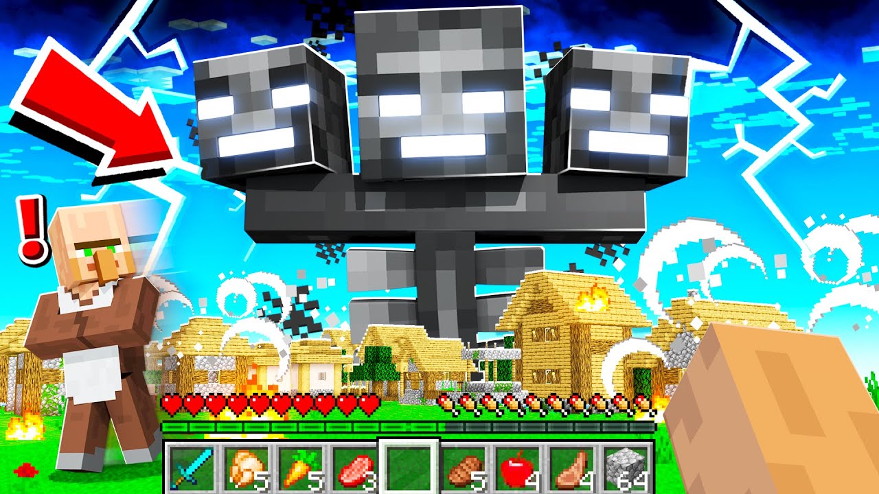 MINECRAFT But EVERY MOB Is 9999x STRONGER!