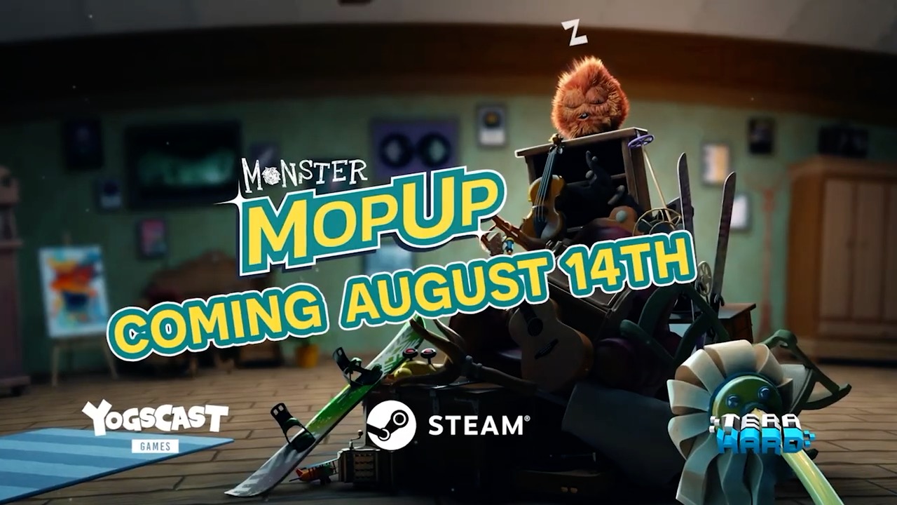 Monster Mop Up Official Release Date Announcement Trailer
