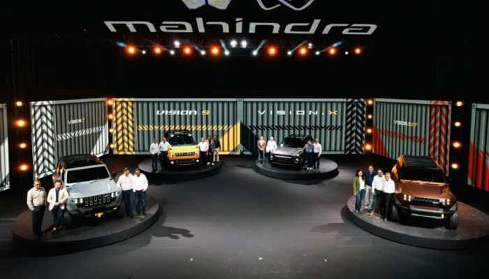 Mahindra Unveils 4 SUV Design Concepts - Vision.S, Vision.T, Vision.SXT ...