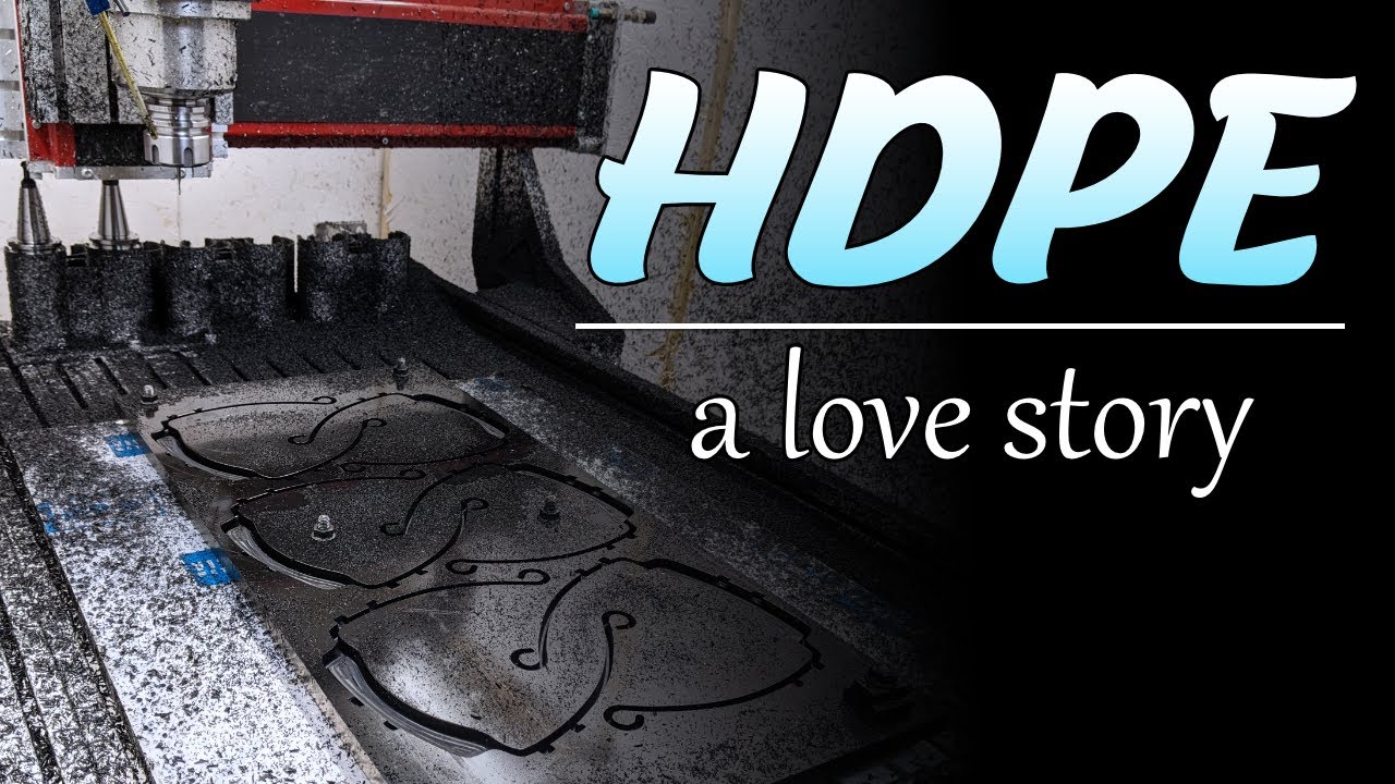 Tips and Tricks for HDPE machining on a desktop router