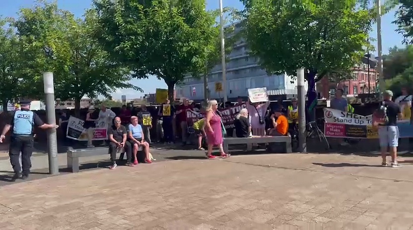 Rotherham protest
