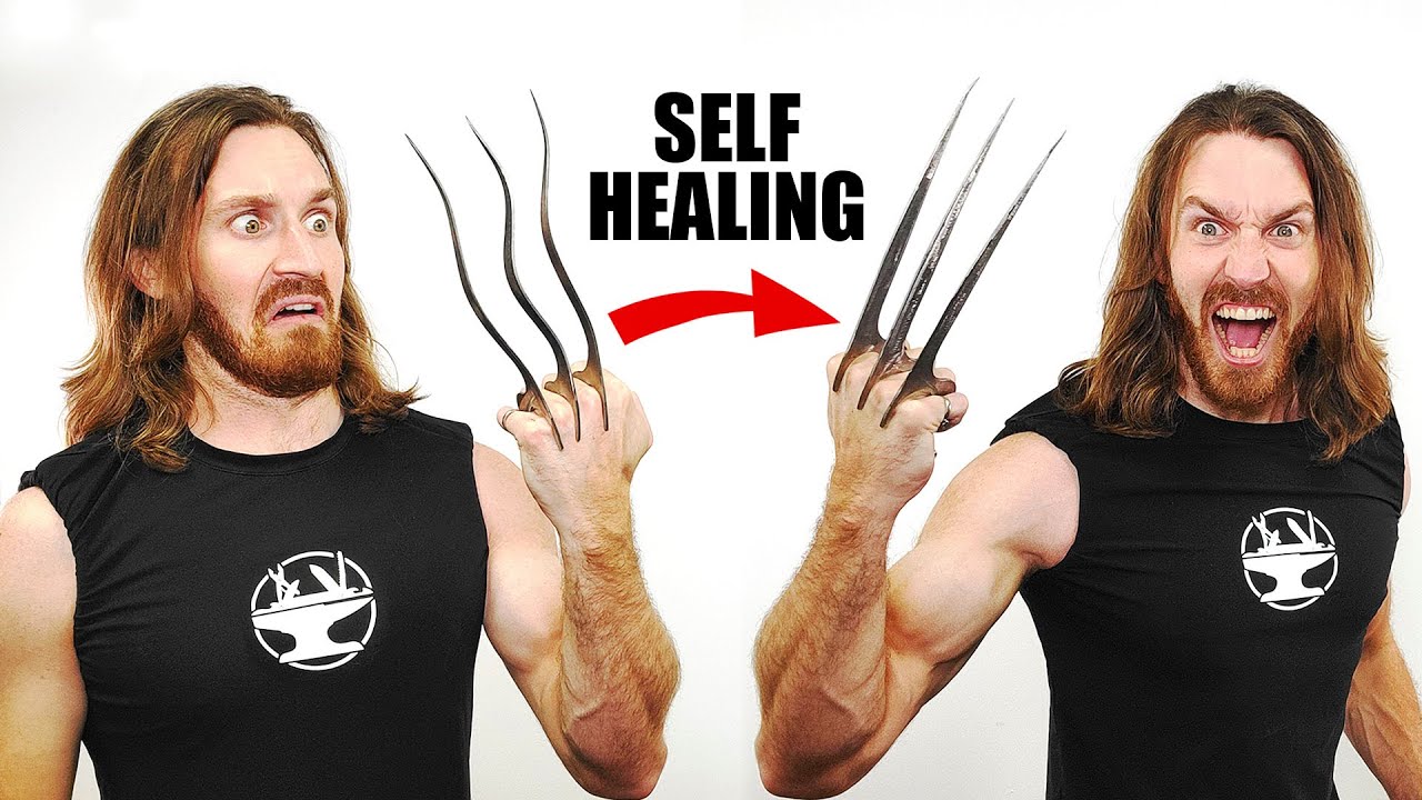 Wolverine’s Claws… But They Heal! Real DIY Superpower Build