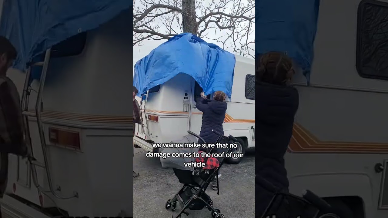 This Tarp Situation Got Out of Hand Fast
