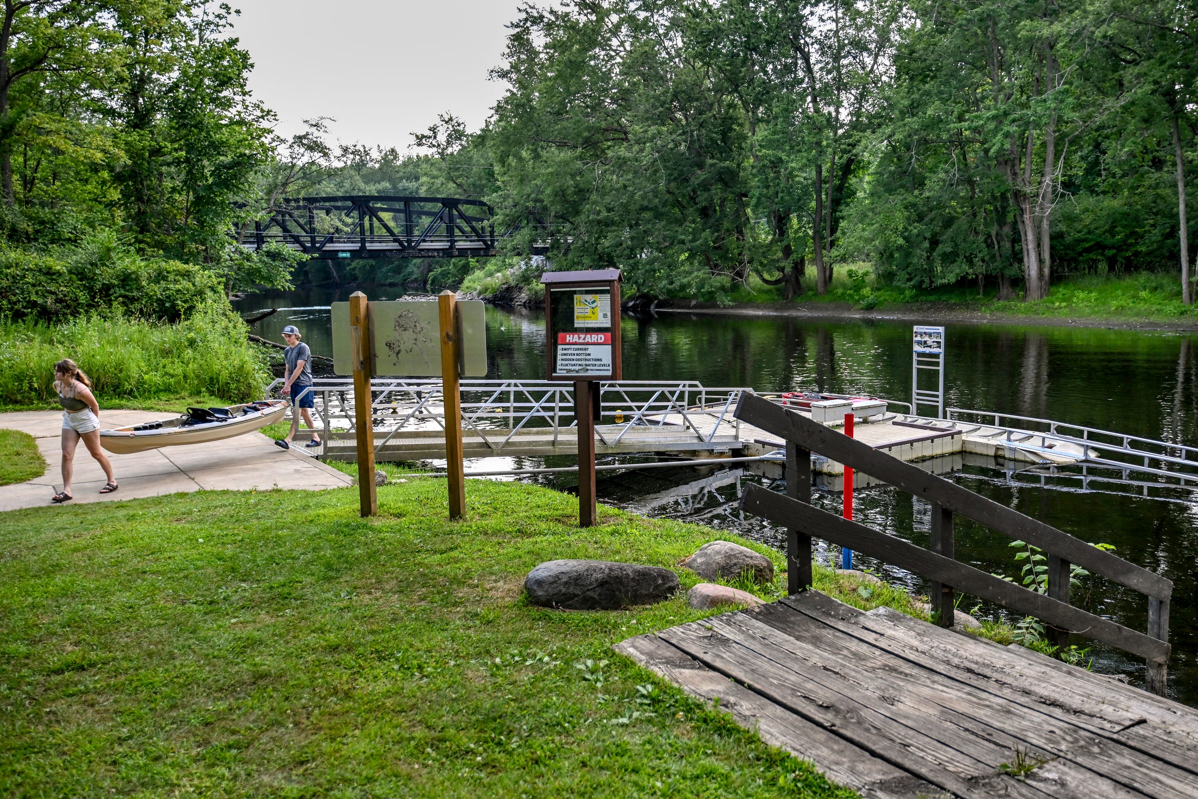 Mason's McNamara Landing offers Grand River kayak/canoe launch, trails ...