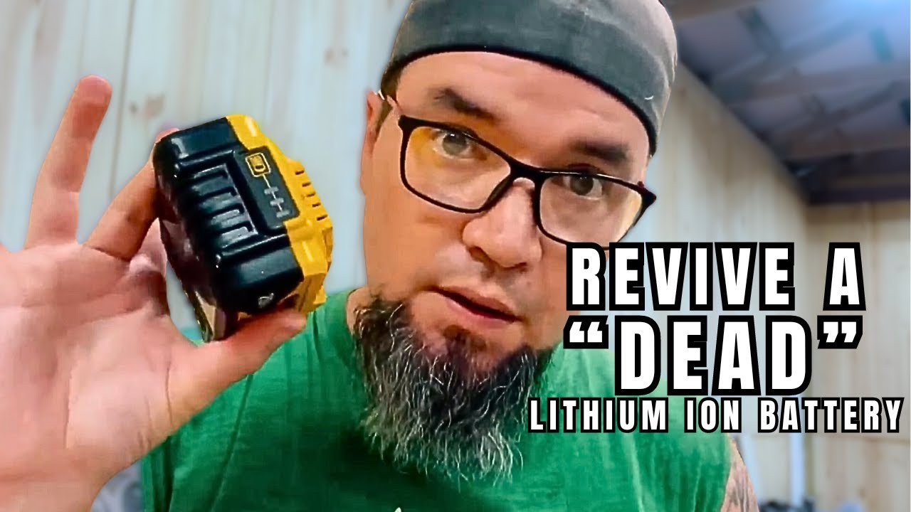 Dewalt lithium ion battery won’t charge? Try resetting it with this ...