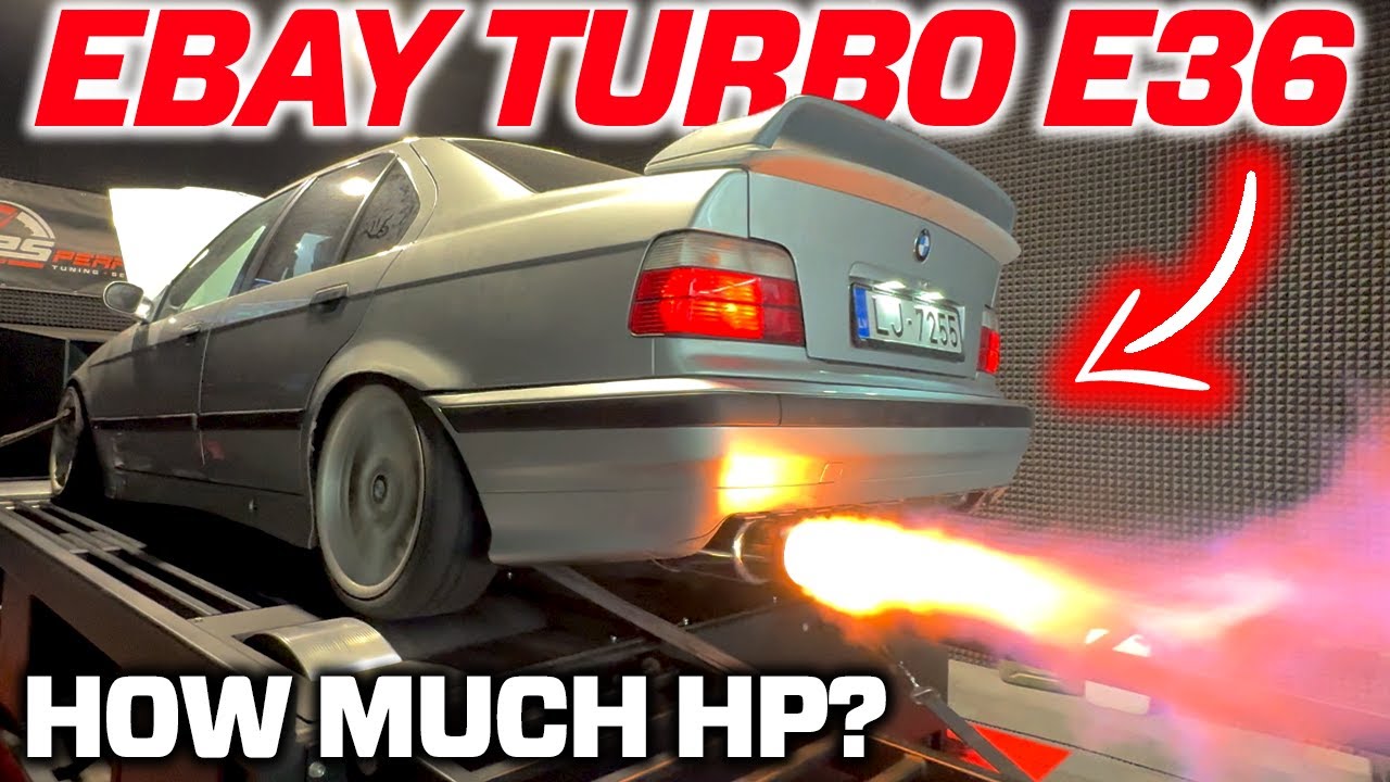 Dyno Test of BMW E36 323 With 800 Euro eBay Turbo Kit