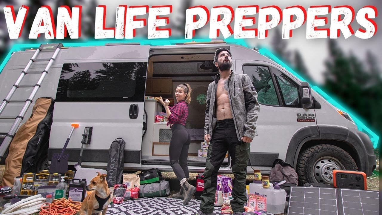 Van Tour: Smart Food Storage for Shortages & Survival