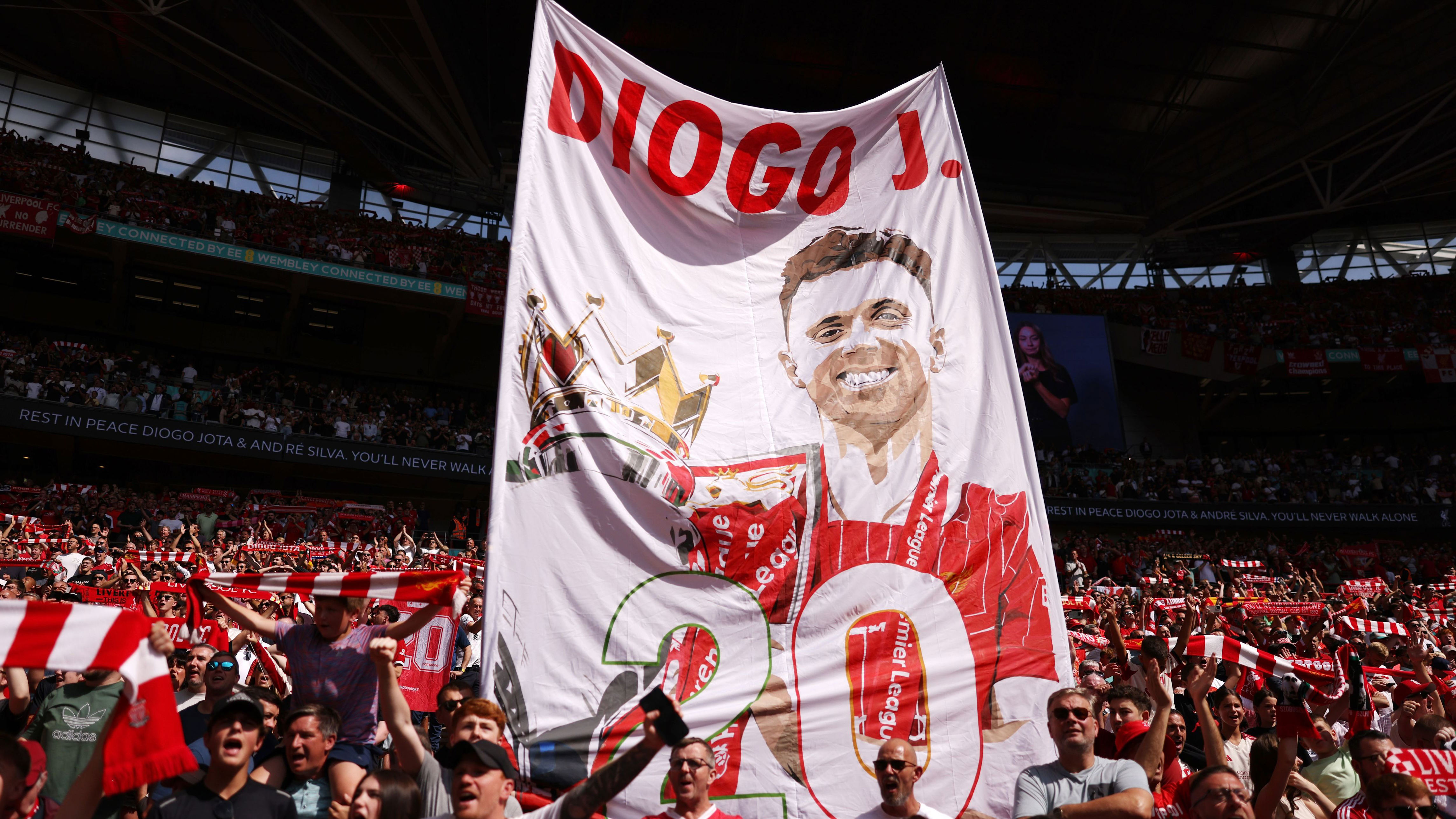 Liverpool confirm over £225k raised by supporters in Diogo Jota's ...