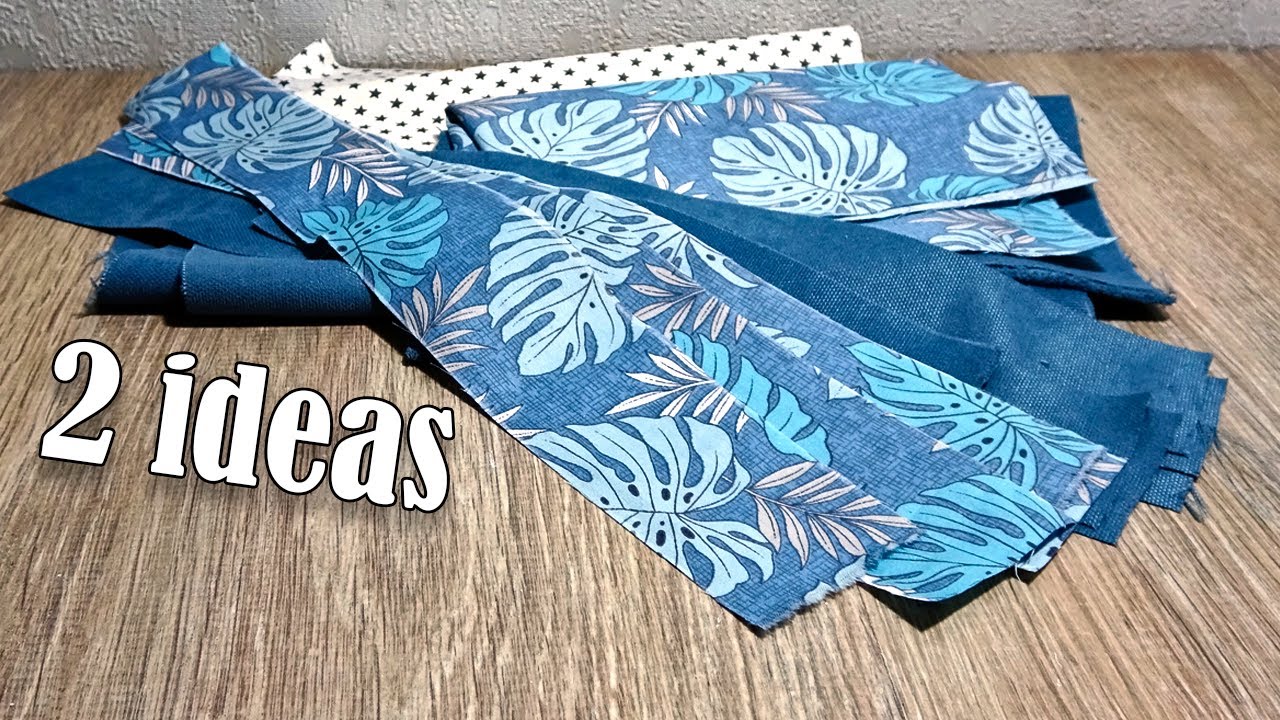 Two Fabric Scrap Sewing Ideas for Kitchen