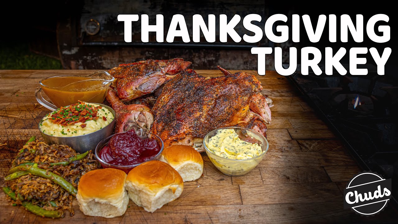 Direct Heat BBQ Turkey! | Chuds BBQ