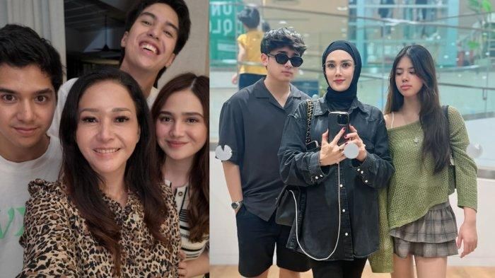 Tabahnya Hati Maia Estianty, Kepergok Foto Bareng Anak Mulan Jameela ...