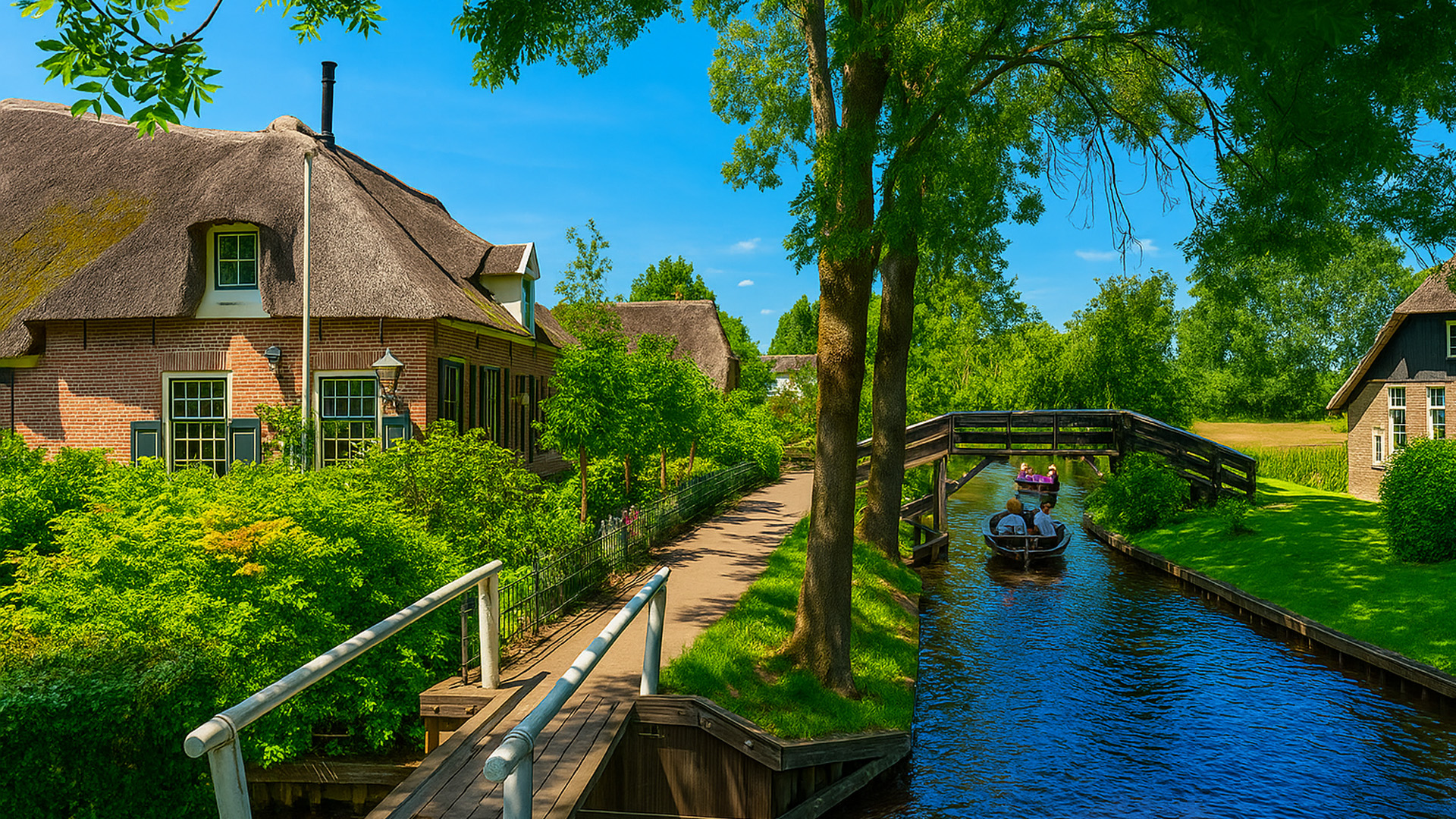 Giethoorn Verkennen – Een Sprookjesachtig Dorp met Grachten en ...