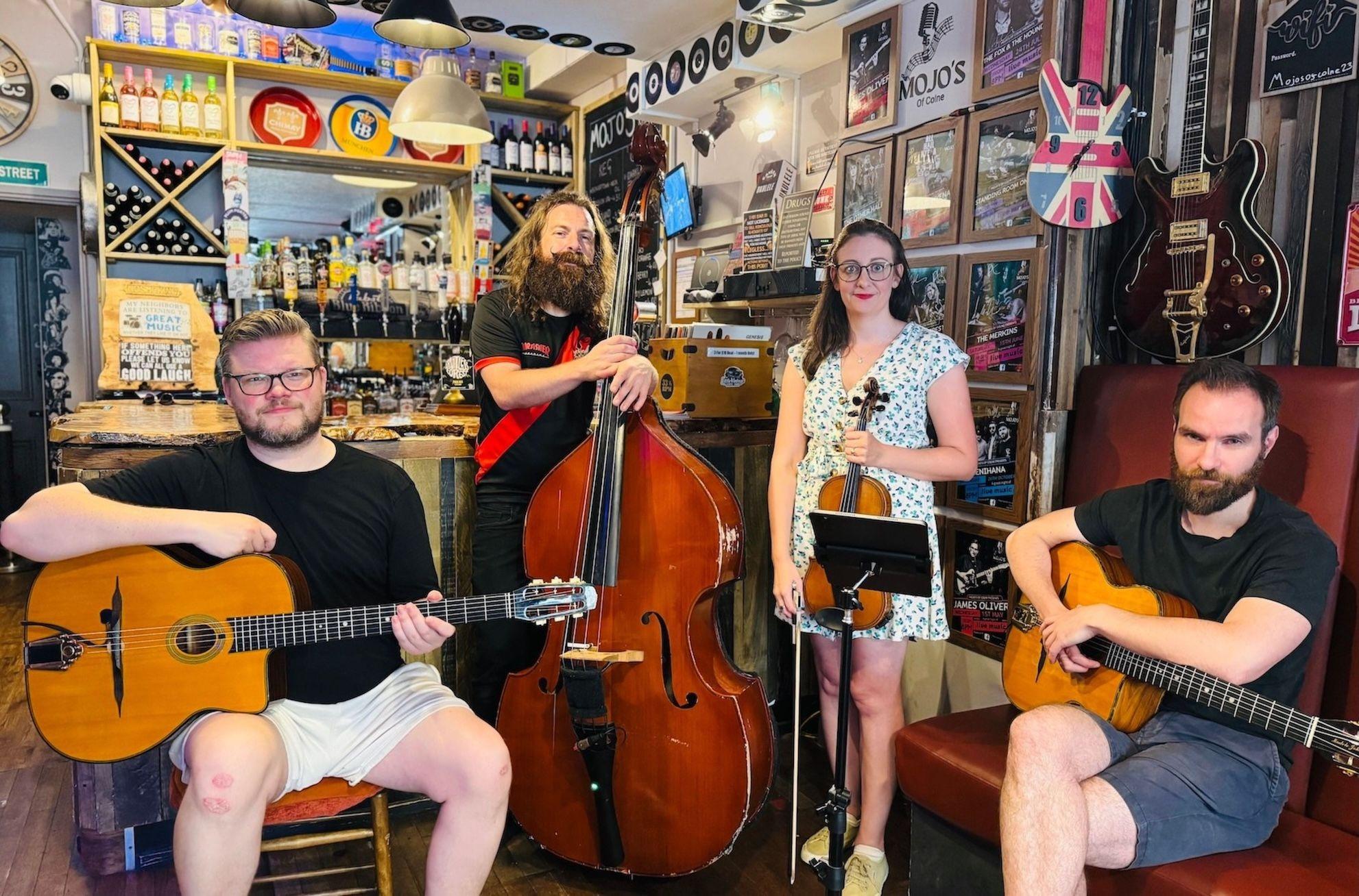 Band initially formed at Colne's 2024 Great British Rhythm & Blues ...