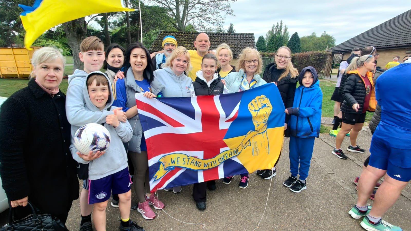 Ukrainian refugees take on iconic Great North Run to raise funds for ...
