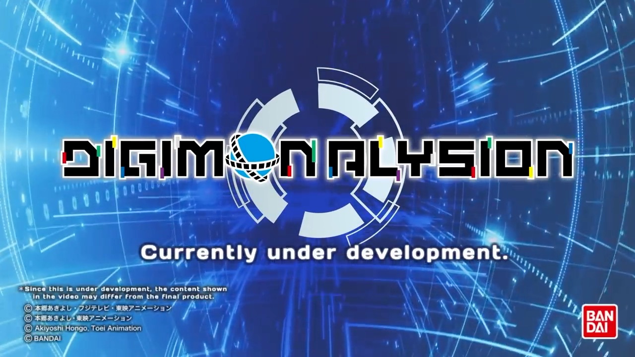 Digimon Alysion Official Trailer