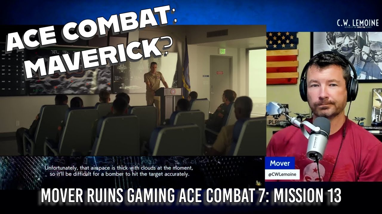 TOPGUN: MAVERICK? Fighter pilot reacts to ACE COMBAT 7: Mission 13