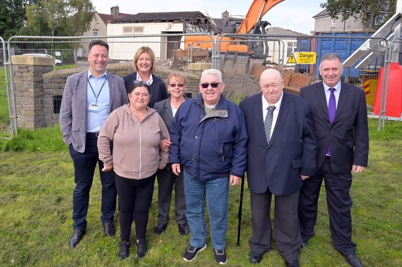 Demolition work starts on old Chapelhall Senior Citizens Centre to make ...
